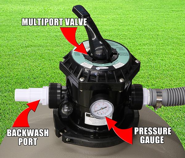 How to Backwash a Sand Filter